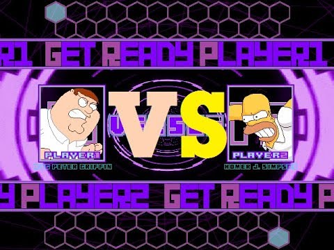 MUGEN - MVC Peter Griffin VS Homer Simpson