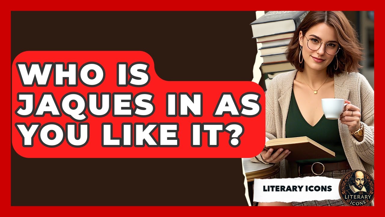 Who Is Jaques In As You Like It? - Literary Icons