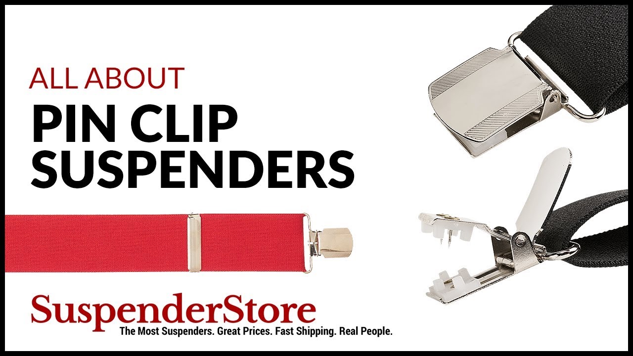 Pin Clip Suspenders