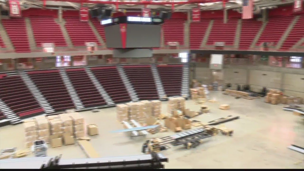 Redbird Arena undergoing renovations