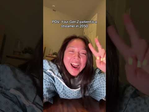 POV: Your Gen Z patient is a streamer in 2050 | Funny Nurse Memes