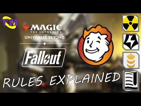 Rad Counters, Junk, Energy, and More! | Magic: the Gathering - Fallout Rules Explained | TM MTG