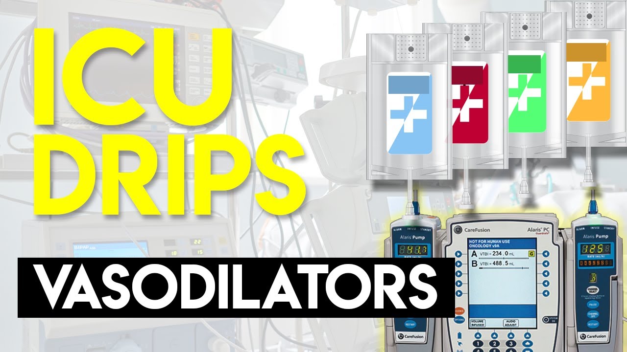 Vasodilators - ICU Drips