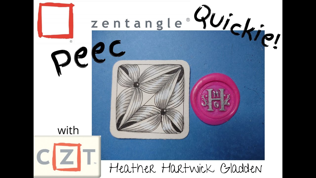 Zentangle® Quickie: Peec