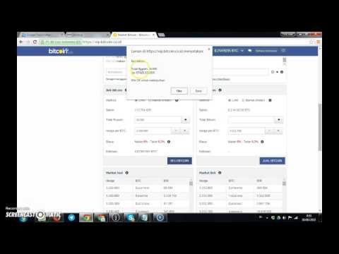 Cara beli BTC bitcoin dari IDR