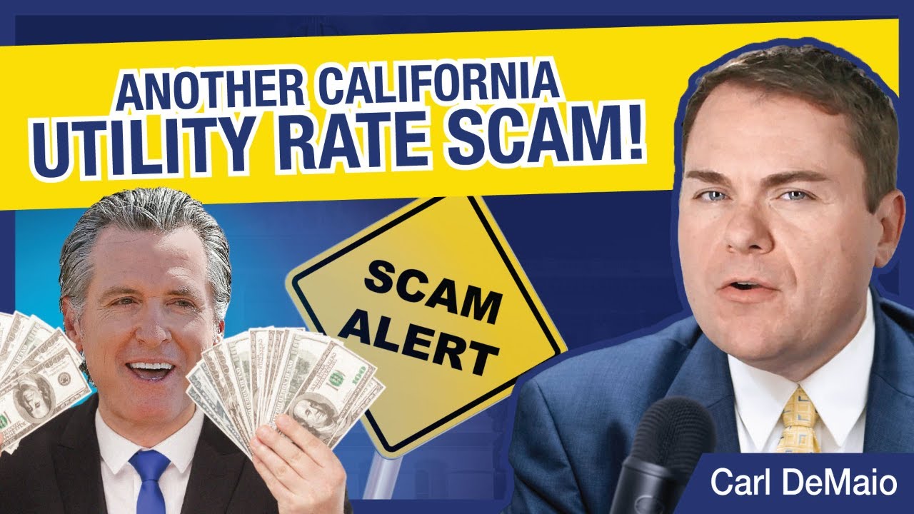 Another CA Utility Rate Scam!