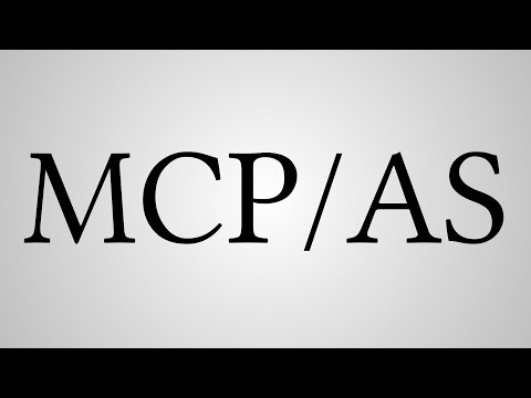 What Does "MCP/AS" Stand For?