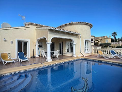 Villa with Private pool, Residential Palmeras, Cumbre del Sol, Benitachell, Costa Blanca, Spain.