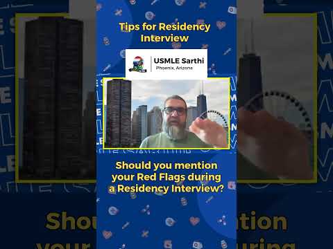 Residency Interview Tip for Old Graduates: Red Flags | USMLE | Residency Match