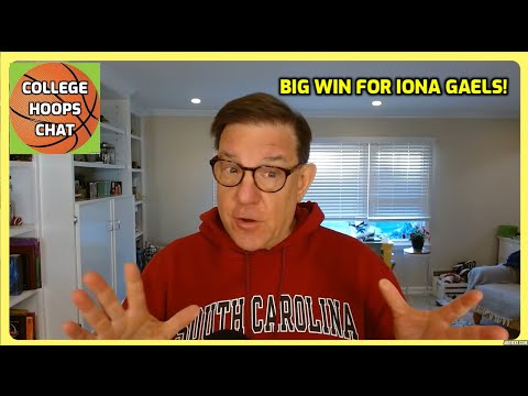 Iona's Big 62-59 Win over Vermont last night - College Hoops Chat!