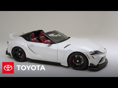 Toyota Supra With Targa Top Revealed - SEMA Sport Top Concept