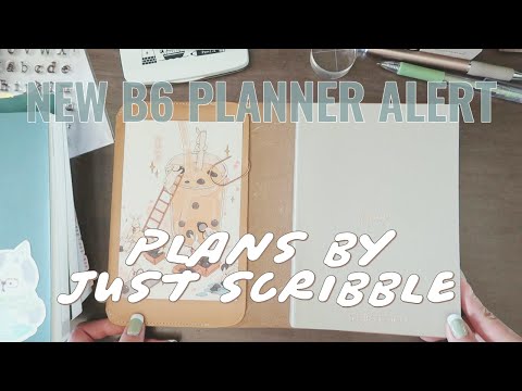 Planner Review: NEW Plans by Just Scribble B6 Horizontal | Wonderland 222 & Papertess Comparisons