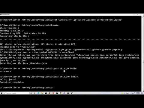 12. Generating Bytecode