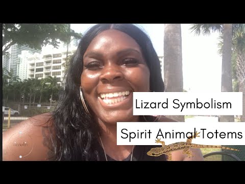 LIZARD symbolism:: Spirit Animal Totems