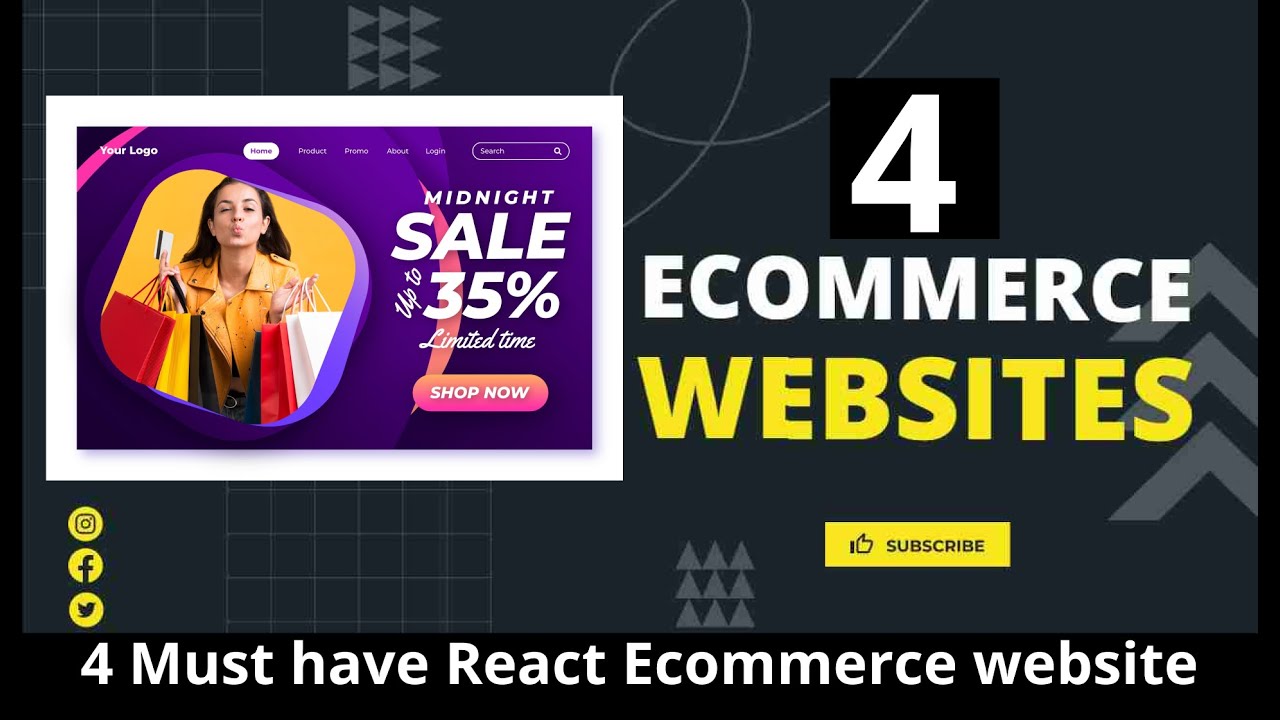 4 must have E-commerce Website Projects For Developers