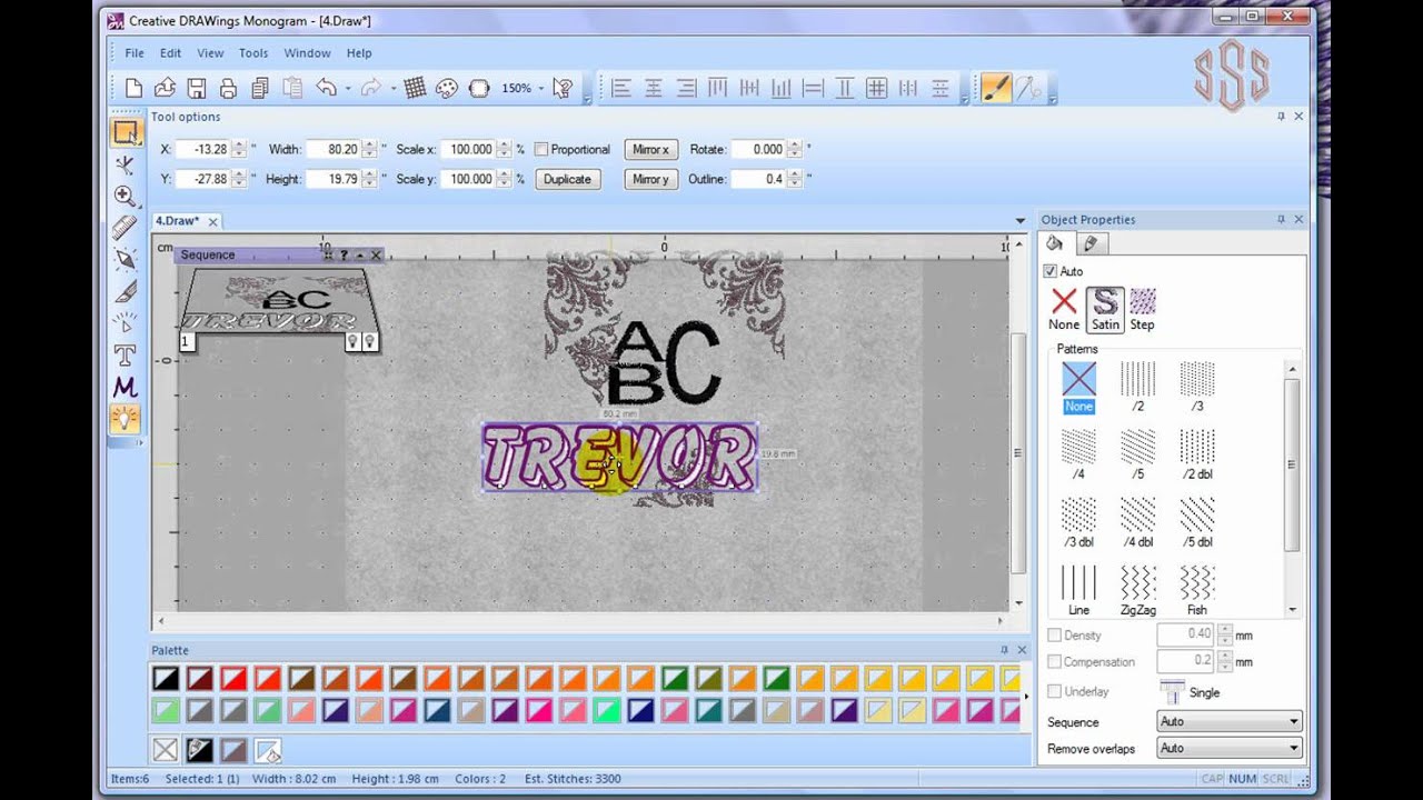 Artistic Monogram Instructional Video - Edit Shape Nodes