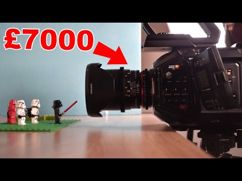 LEGO STOP MOTION with a £7000 CINEMA CAMERA