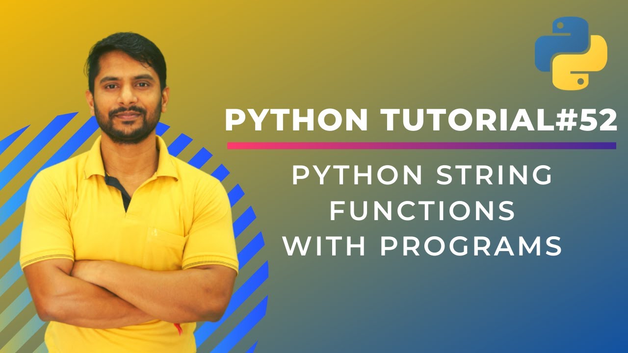 Python String Functions - In Hindi