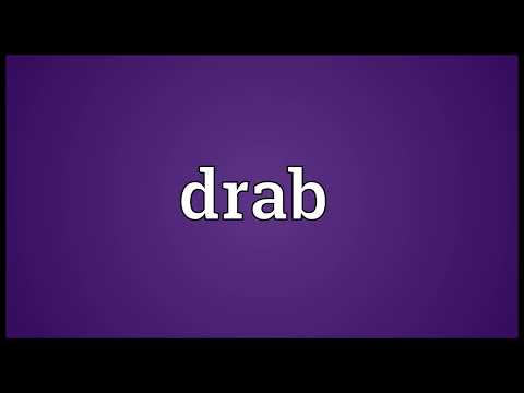 Drab Meaning