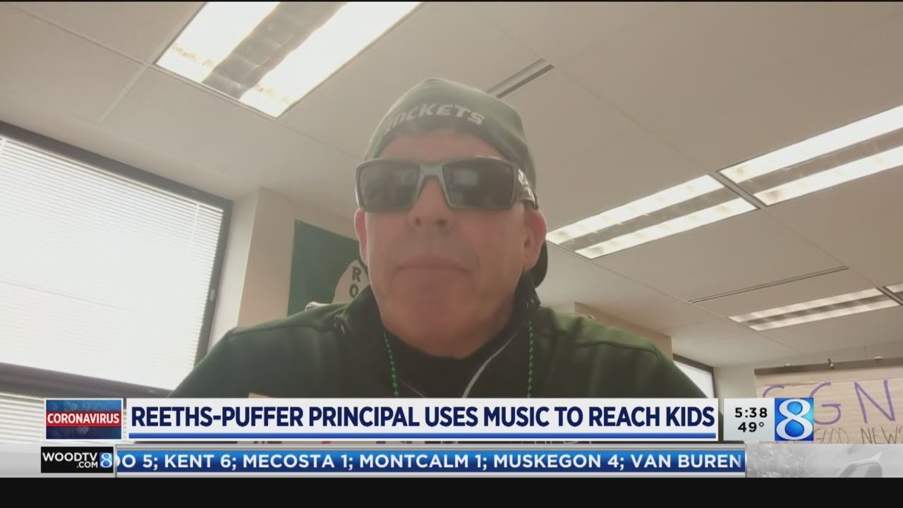 Reeths-Puffer principal uses rap music to reach students