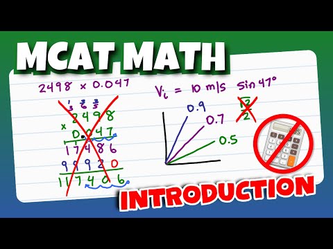 MCAT Math Without a Calculator Simplified with Shortcuts