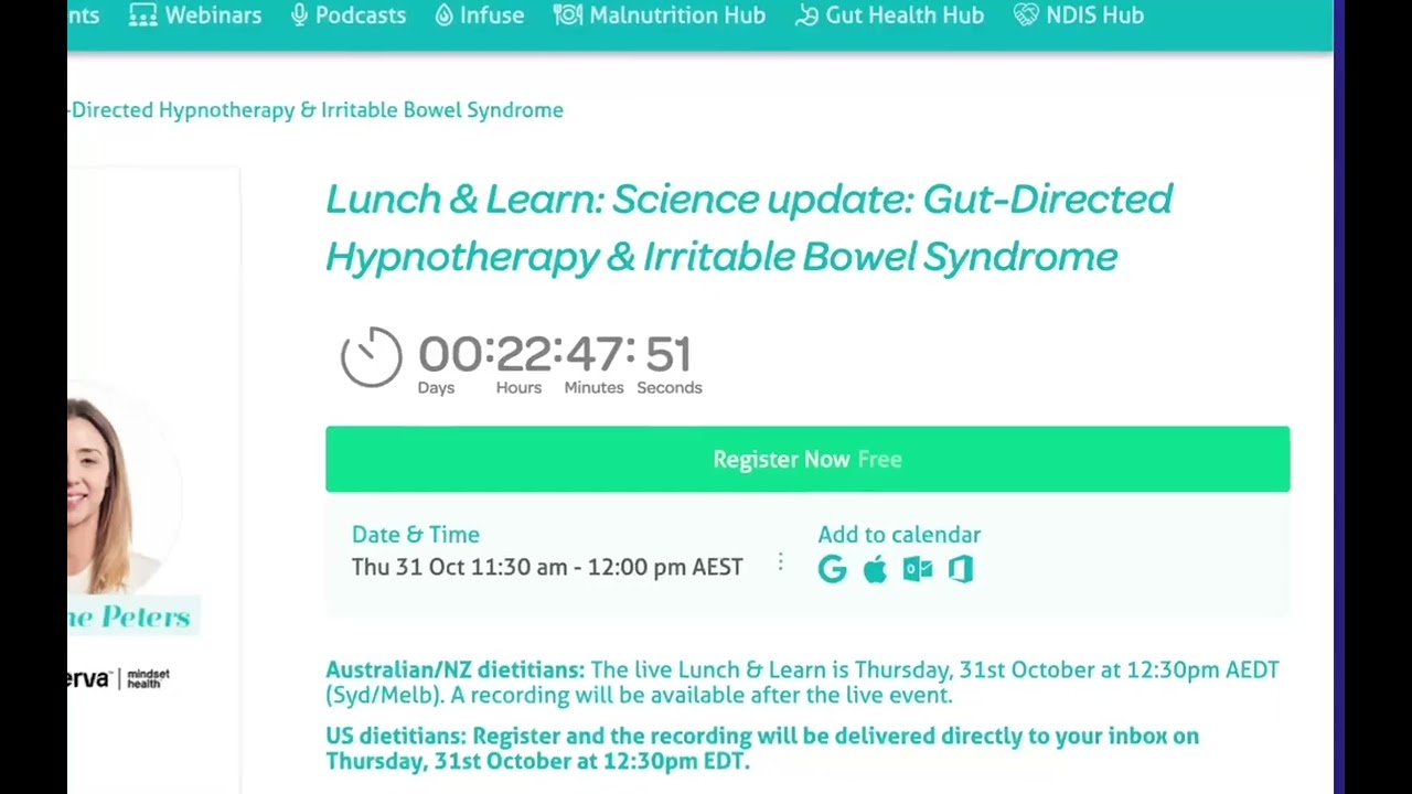 Dietitian Connection Website