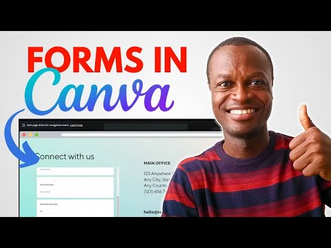 Google Forms on Canva Website - 2024