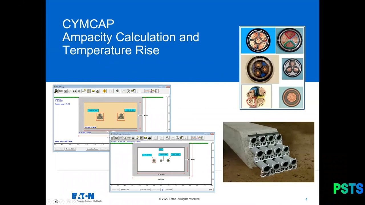 Cable Calculation ampacity and Thermal Analysis