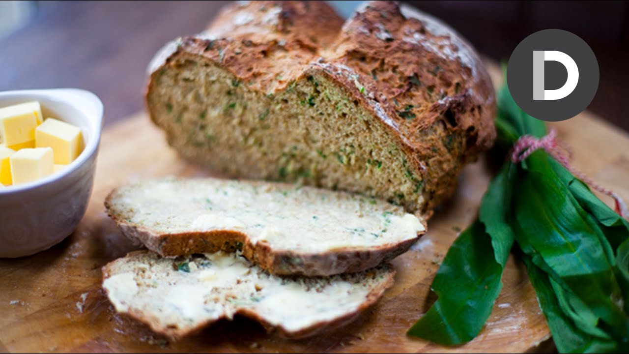 Wild Garlic Irish Soda Bread