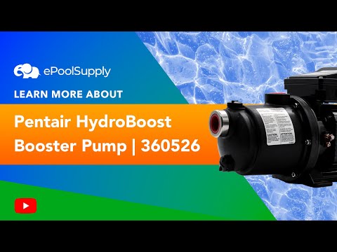 Learn More about the Pentair HydroBoost Booster Pump | 360526