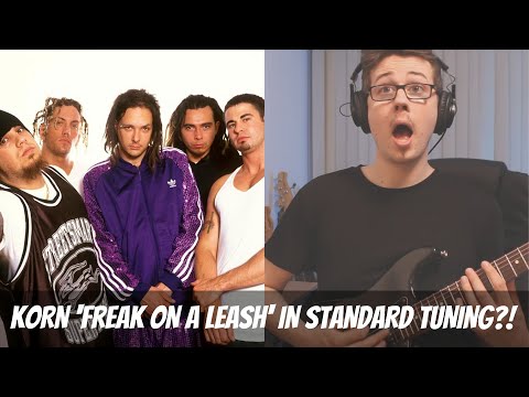 Korn - 'Freak On A Leash' played in standard tuning with a 6 string! (Original Key)