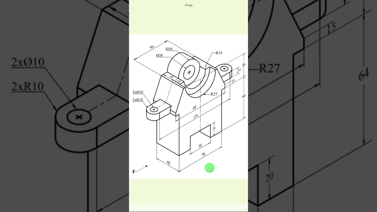 Fusion360 Part Modeling Tutorial-147. #design #3dmodeling #modelingtutorial #engineering#fusion360