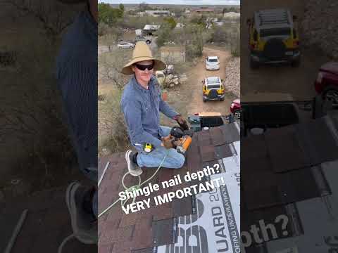 Improper nailing? THIS is why shingles blow off!