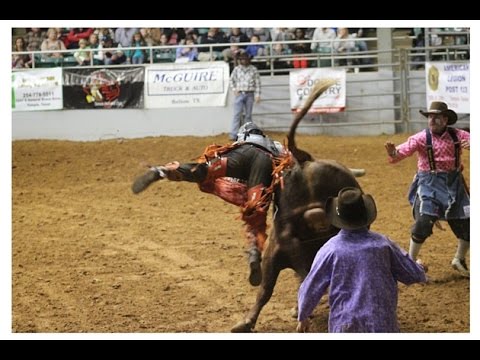 Bell County Rodeo February 2016 Wipeouts