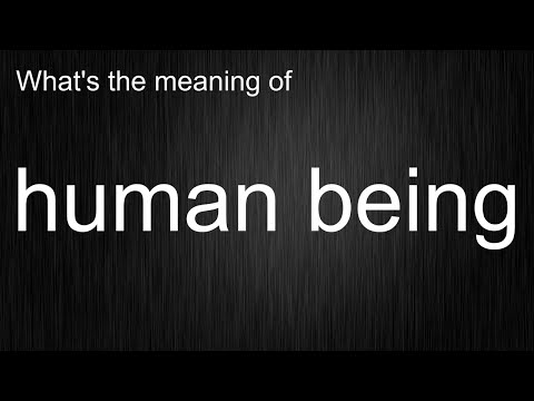 The Secrets Of "human being": Mastering The Pronunciation