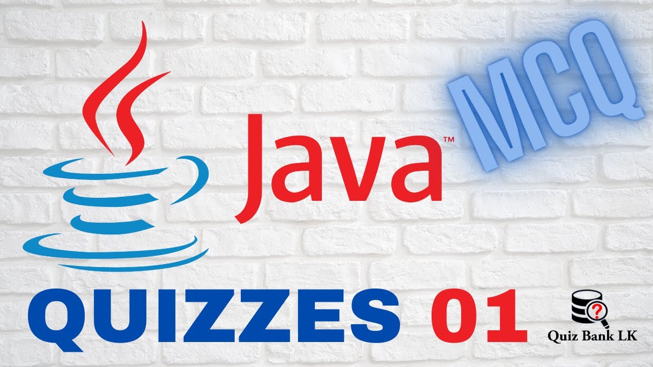 Java MCQ Quiz 01 with Free PDF