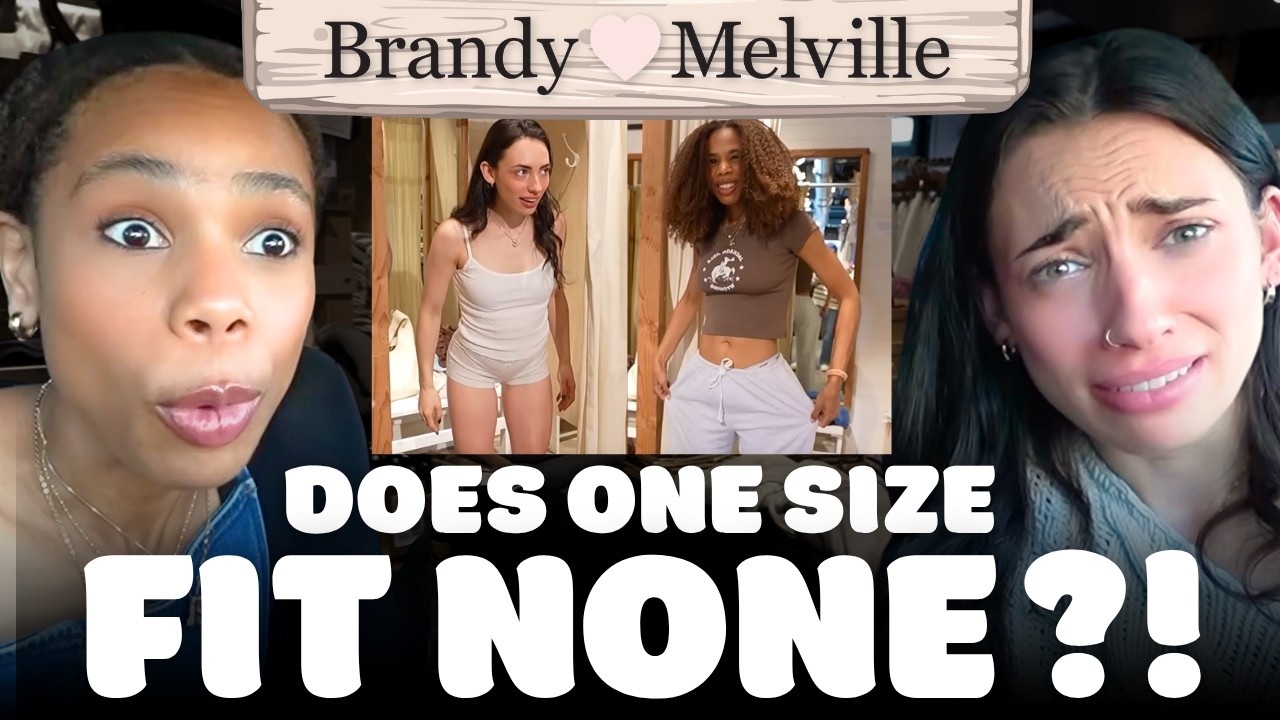 *TRY ON* at BRANDY MELVILLE... is this a joke??