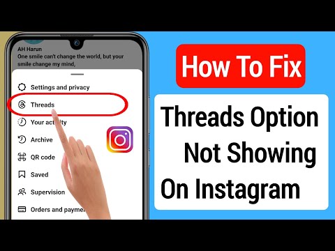 How To Fix Threads Option Not Showing On Instagram (2023) || Threads an Instagram App