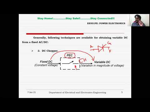 #Chopper: Introduction to Chopper and Buck-chopper: Analysis, waveforms and derivations