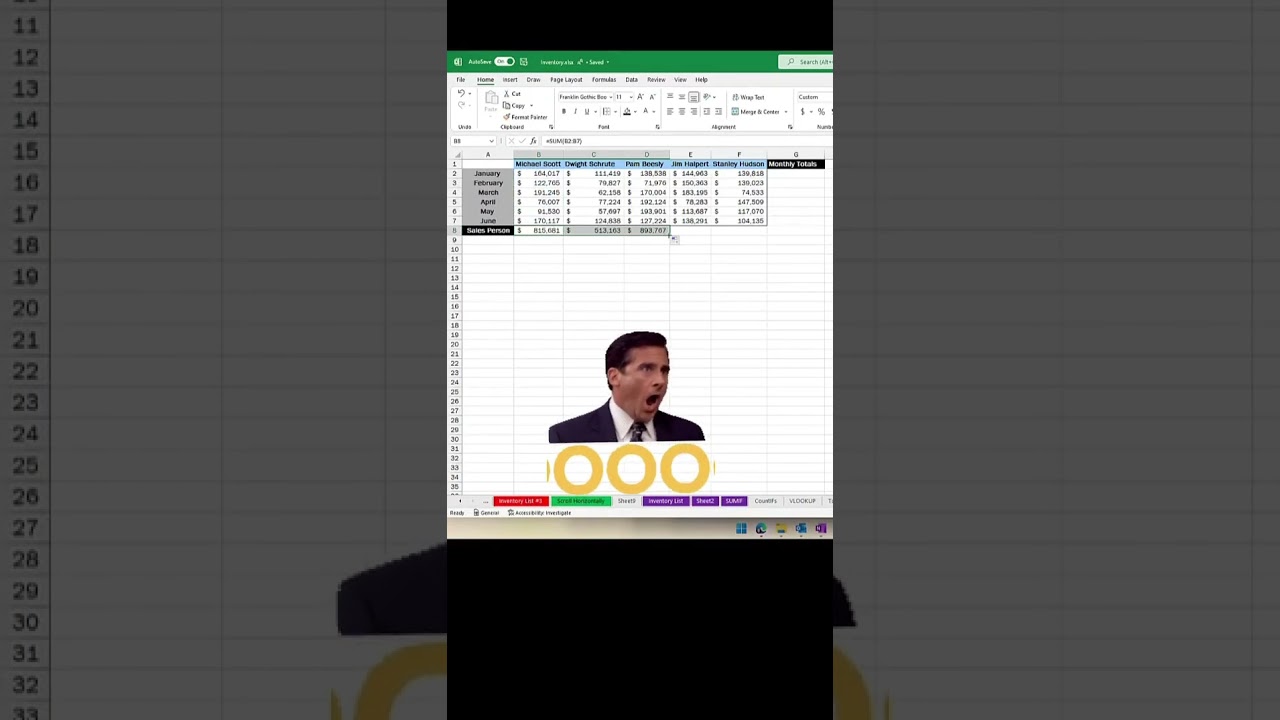 Boost Excel Skills Master The Autosum Feature Easily