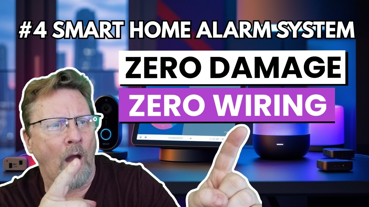 4.DIY Smart Alarm System for Renters (No Contract Needed)