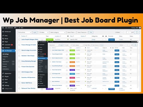 How to setup WP Job Manager WordPress plugin