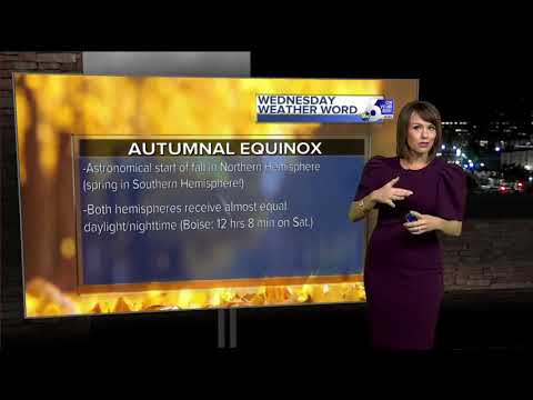 Wednesday Wx Word: Autumnal Equinox