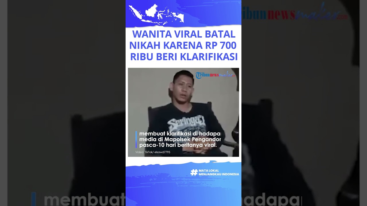 Wanita Viral yang Gagal Nikah karena Uang Kurang Rp 700 Ribu Beri Klarifikasi, Bantah Beberapa ...