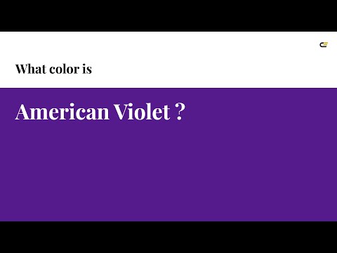 American Violet color #551b8c hex color - Violet color - Cool color 551b8c