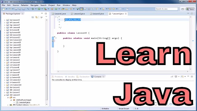 Lesson 3 - Mastering Java - Two Dimensional Arrays
