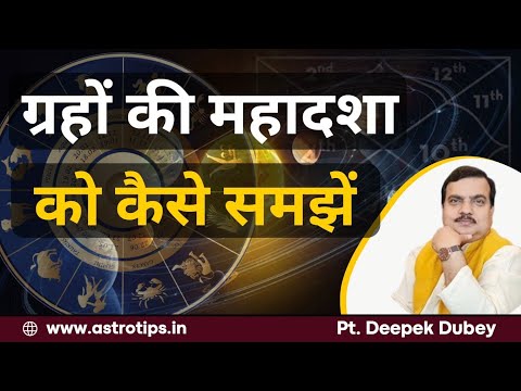ग्रहों की महादशा को कैसे समझें? एक चर्चा by @AstroDeepakDubey