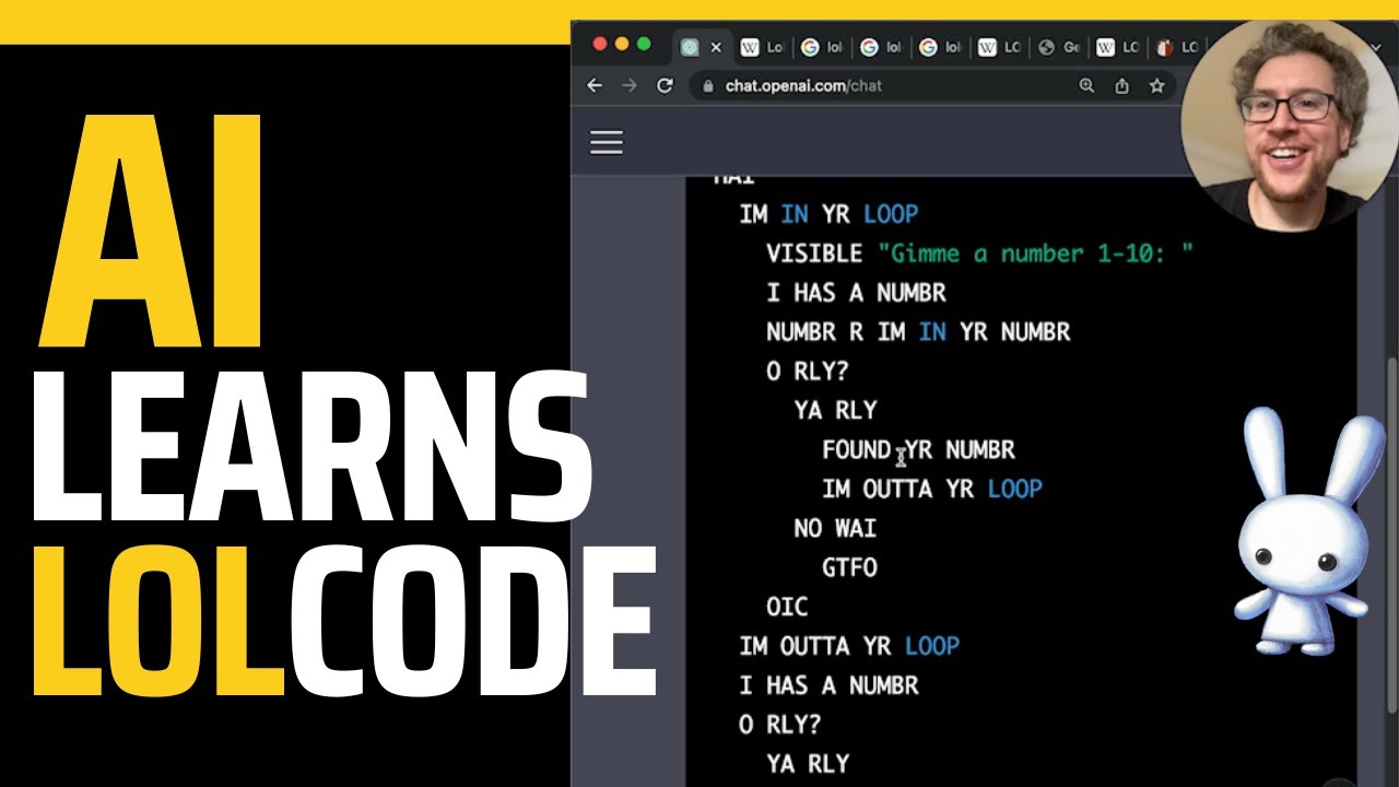 AI writes code in LOLCODE