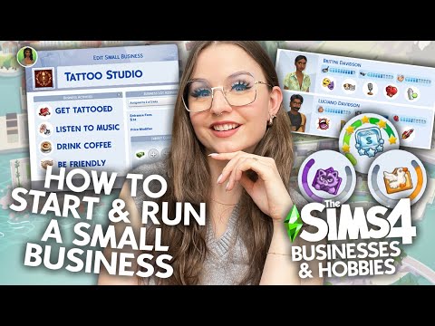 How to Start & Run a Small Business with The Sims 4 Businesses & Hobbies