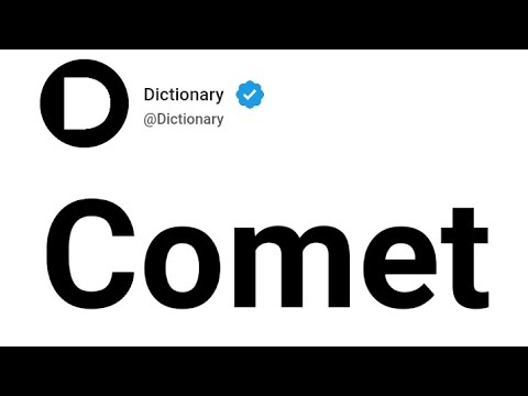 Comet Meaning In English